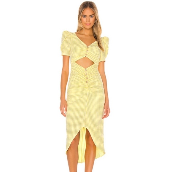 Song of Style | Dresses | Song Of Style Lena Midi Dress In Gingham ...